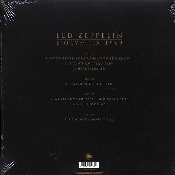 Led Zeppelin - L'Olympia 1969