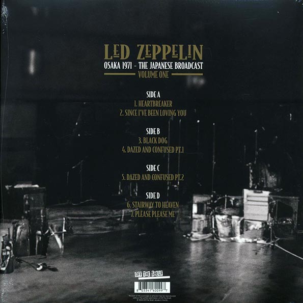 Led Zeppelin - Osaka 1971 Volume 1: The Japanese Broadcast