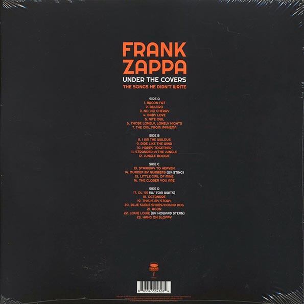 Frank Zappa - Under The Covers: The Songs He Didnt' Write