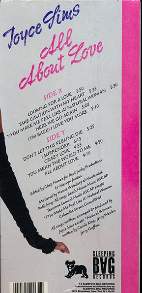 Joyce Sims - All About Love