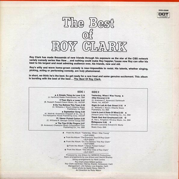 Roy Clark - The Best Of Roy Clark