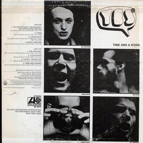 Yes - Time And A Word